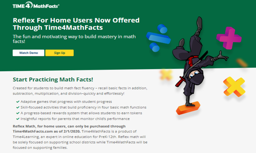 Time4mathfacts Review A Timely Math Skills Booster